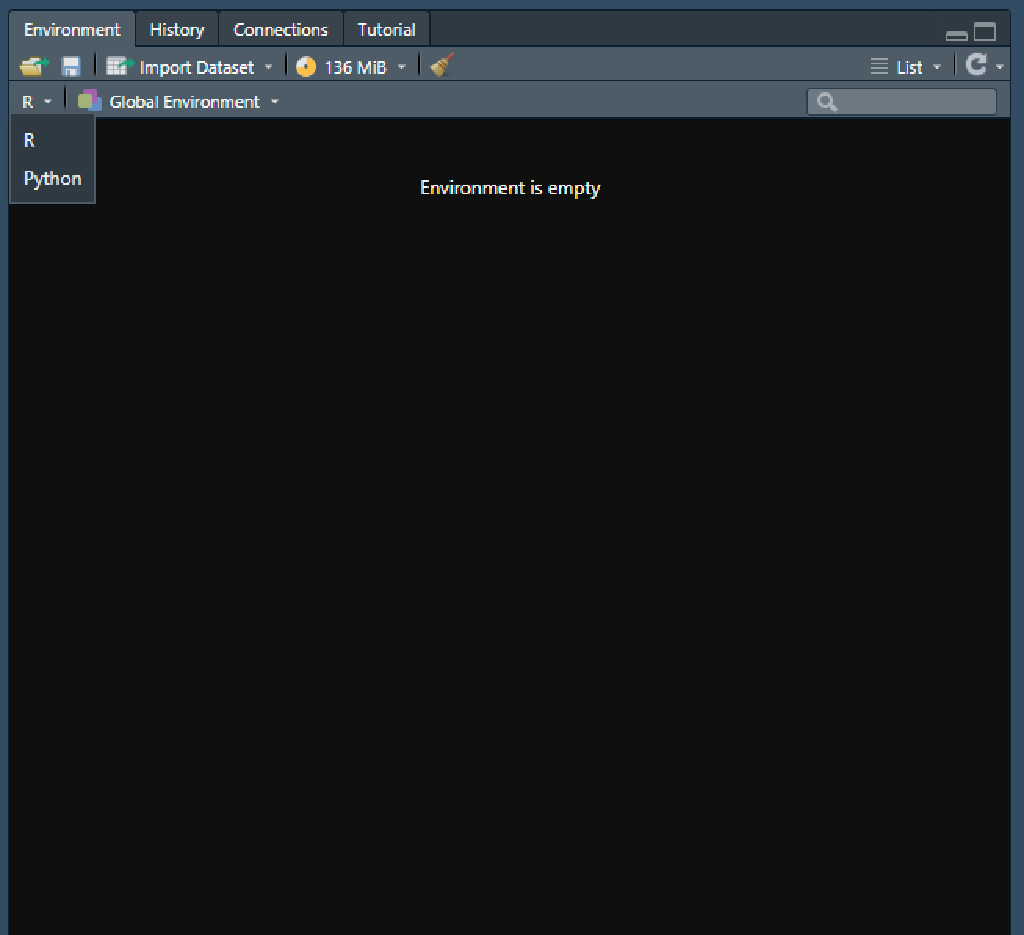Using Python in RStudio with Reticulate Package